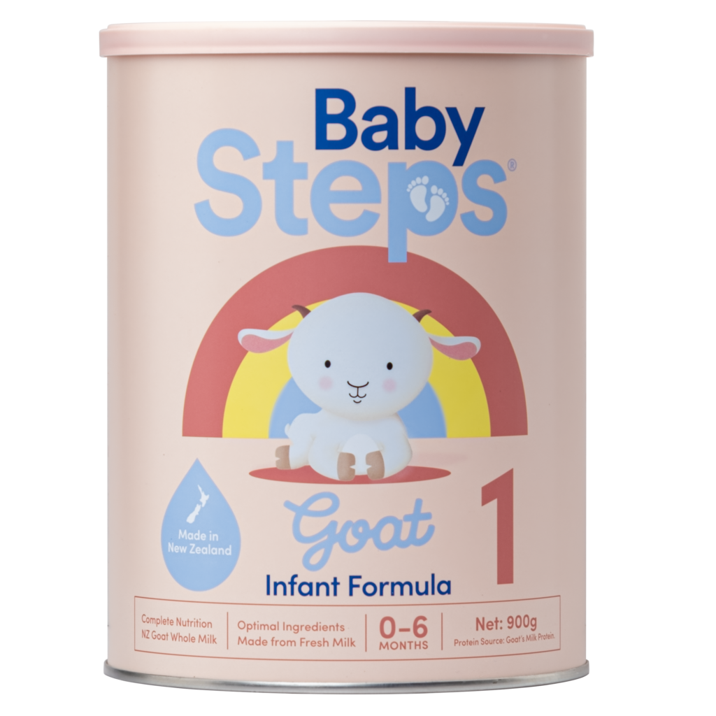 Baby Steps Goat Milk Infant Formula (0-6 months) - Baby Steps